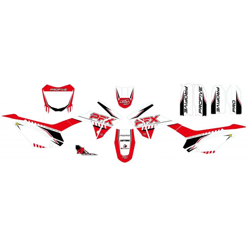 PIT BIKE CRF 110 GRAPHICS - PROFIVE PFX RED