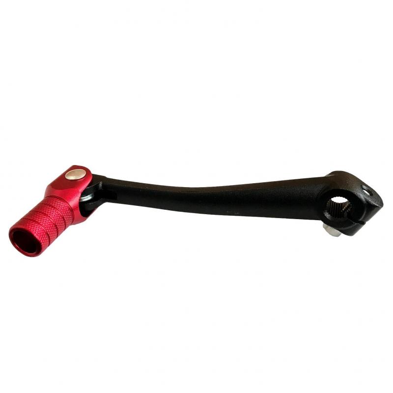 PEDALINA CAMBIO PITBIKE CNC NERA/ROSSA